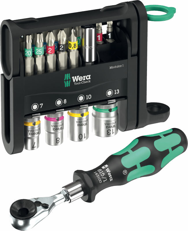 Wera Tool-Check Modular 1 Kompakt Bits- / hylssats